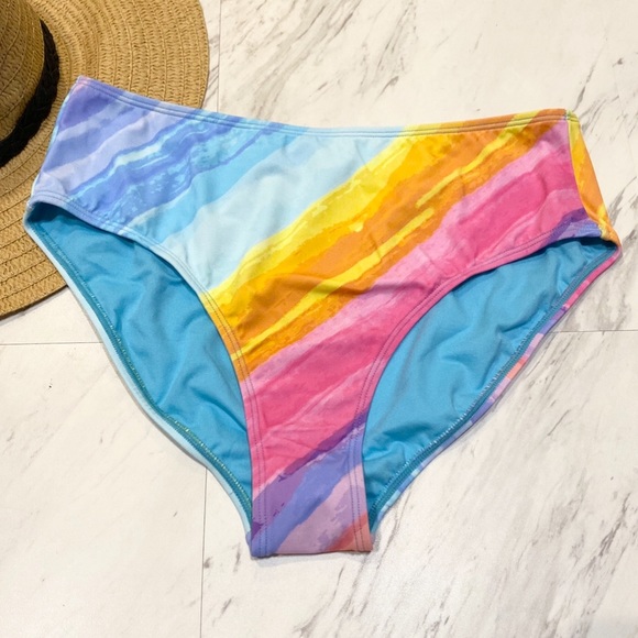 RACHEL Rachel Roy | Swim | New Rachel Roy Ombre High Rise Swim Bikini ...